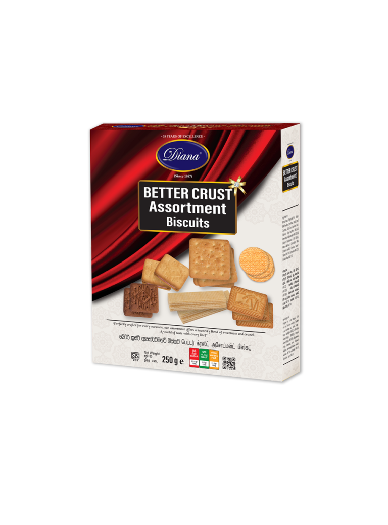 Better Crust Assortment Biscuits 250g - Diana Group of Companies